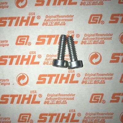 2- STIHL screw m5x18 muffler ms271 ms291 ms211 ms181 ms270 ms280 9075 ...