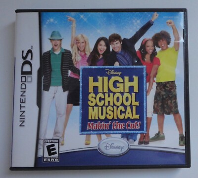 Nintendo DS High School Musical Makin' the Cut Game Complete w/ Case ...