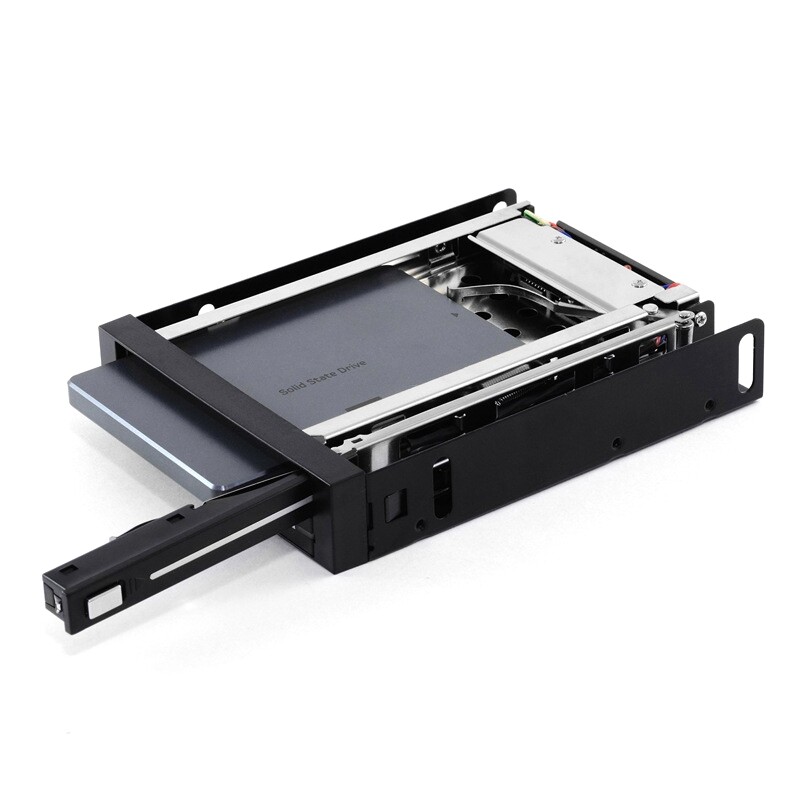2.5 Inch SSD D Enclosure Tray 2-Bay Disk Drive SATA Floppy Drive ...