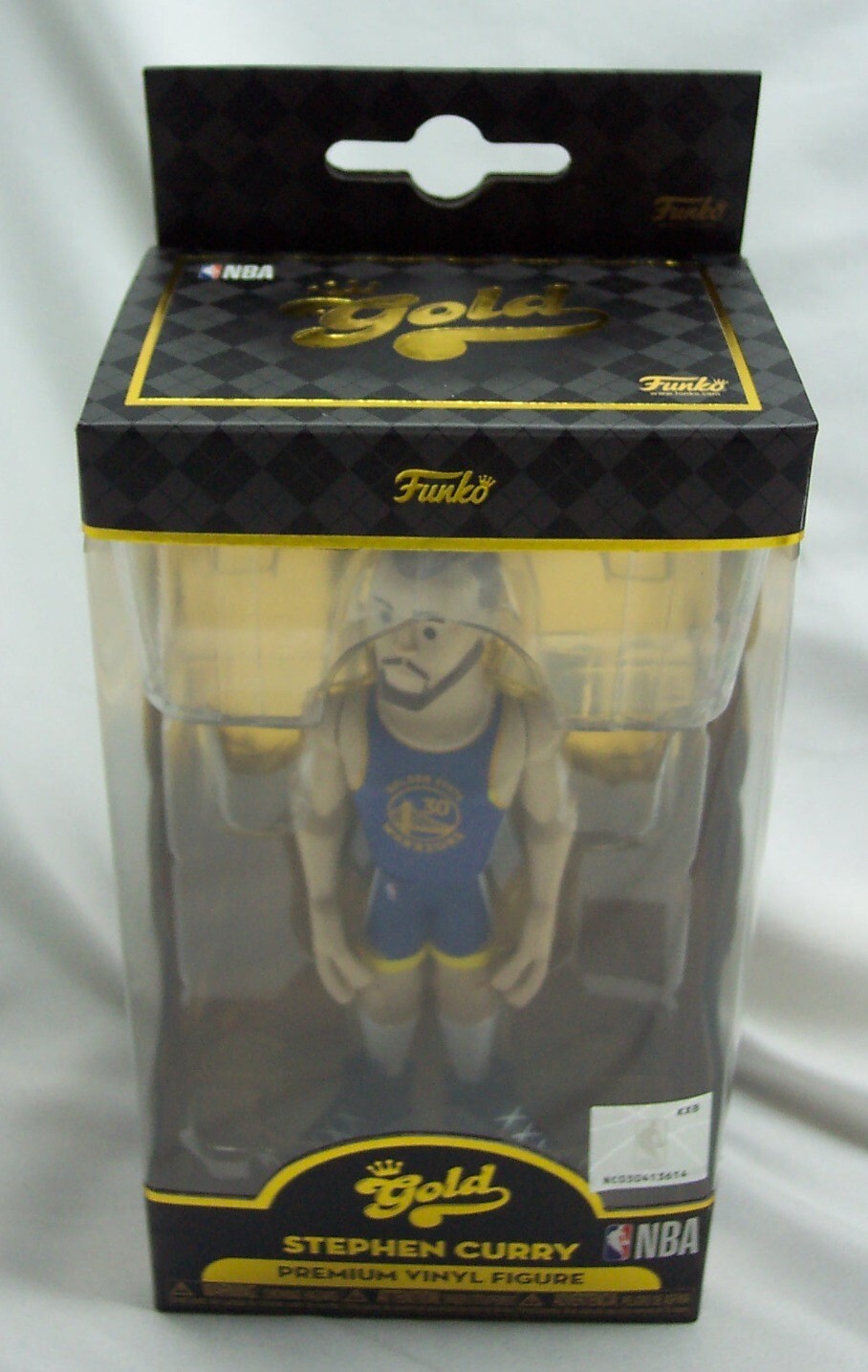 Funko STEPH CURRY Golden State Warriors GOLD Premium VINYL FIGURE TOY ...