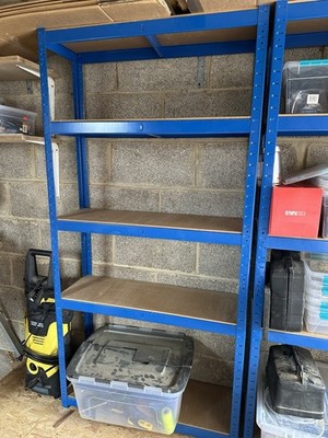 racking heavy duty garage shelving storage used | eBay UK