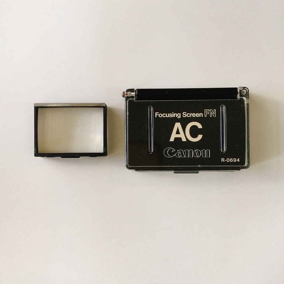 Canon New F-1 Focusing Screen FN AC Type Center Weighted Metering Matte ...