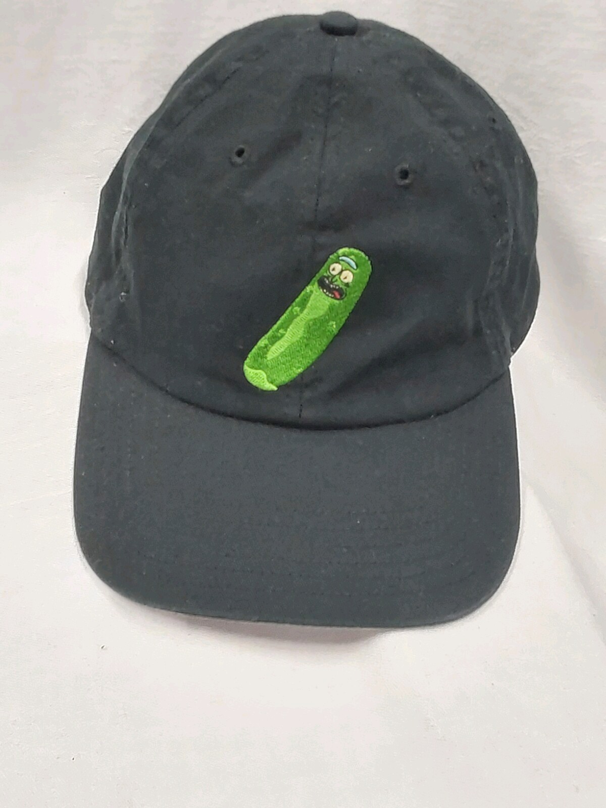 Rick And Morty Pickle Rick Black Cap 2018 Cartoon Net… - Gem