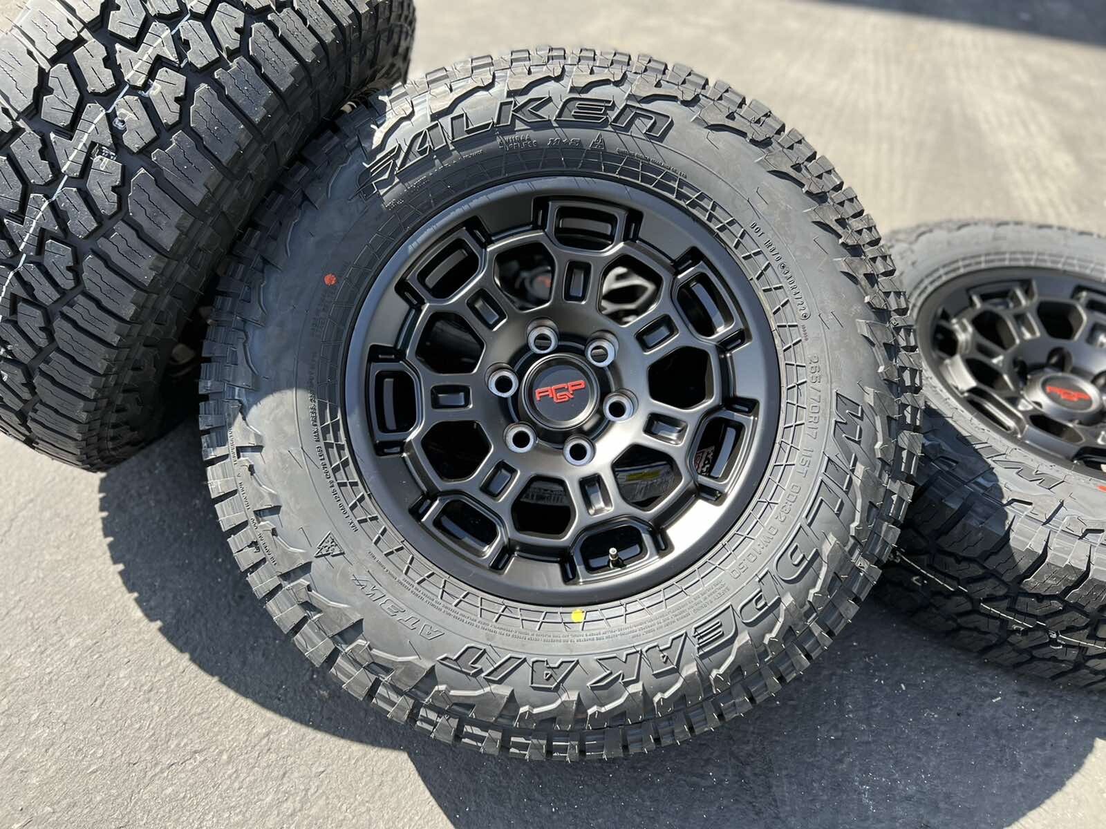17" Wheels 265/70R17 Tires Rims TRD PRO Toyota 4runner Tacoma Tundra ...