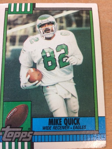 1990 Topps Football Card #95 Mike Quick | eBay