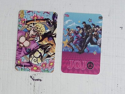 jojo bizarre adventure jo jo jo card jojos | eBay