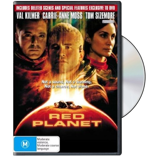 Red Planet (DVD, 2000) PAL Region 4 (Val Kilmer, Carrie-Anne Moss, Tom ...