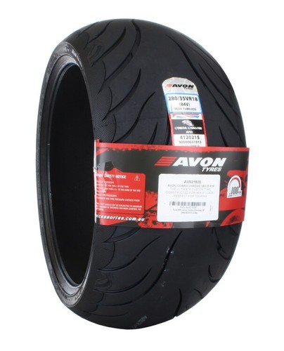 AVON COBRA CHROME 280/35VR18 REAR TIRE HARLEY CUSTOM SOFTAIL RIGID ...