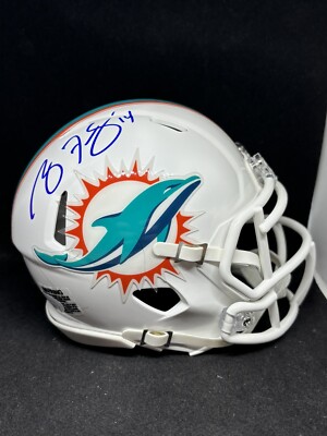 MIAMI DOLPHINS RYAN FITZPATRICK SIGNED MINI HELMET JSA COA FITZMAGIC ...