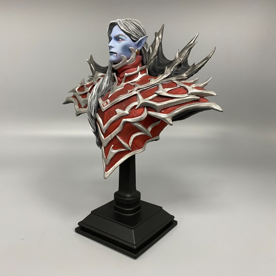 Hork The Misericordioso Busto Vampiro Conta Drow Warhammer Dungeon ...