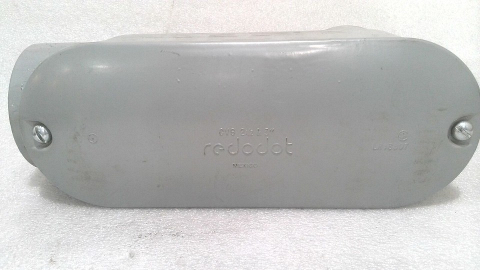 RED DOT LR16807 CONDUIT BODY 3" WITH CV6 COVER, TYPE LR | eBay