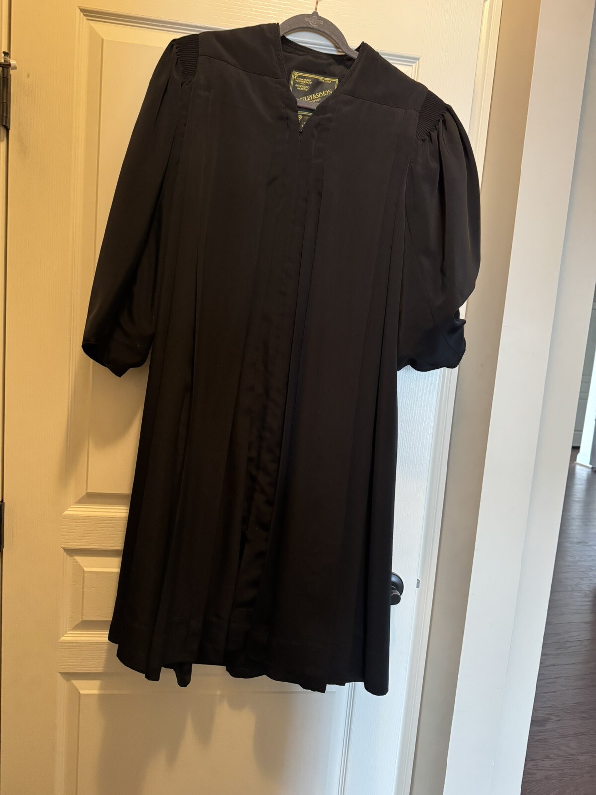 Women's Vintage Black Bentley & Simon Religious Academic Robe- Catholic ...