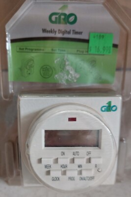GRO 1 - Weekly Digital Timer | eBay