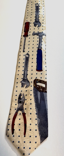 Tim Allen Tool Time Garage Workshop HOME IMPROVEMENT Neck Tie | eBay