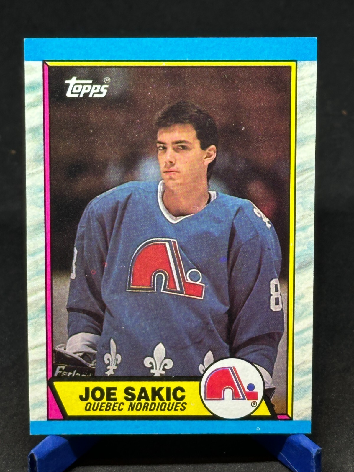 1989-90 Topps Joe Sakic #113 Rookie Card RC Quebec Nordiques | eBay