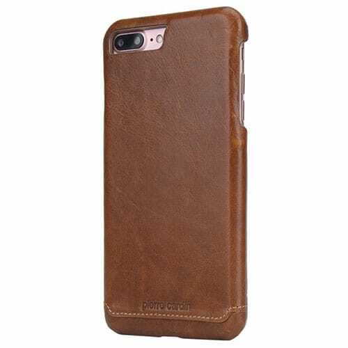 Pierre Cardin Genuine Leather Hard Back Cover / Case - iPhone 7 Plus ...