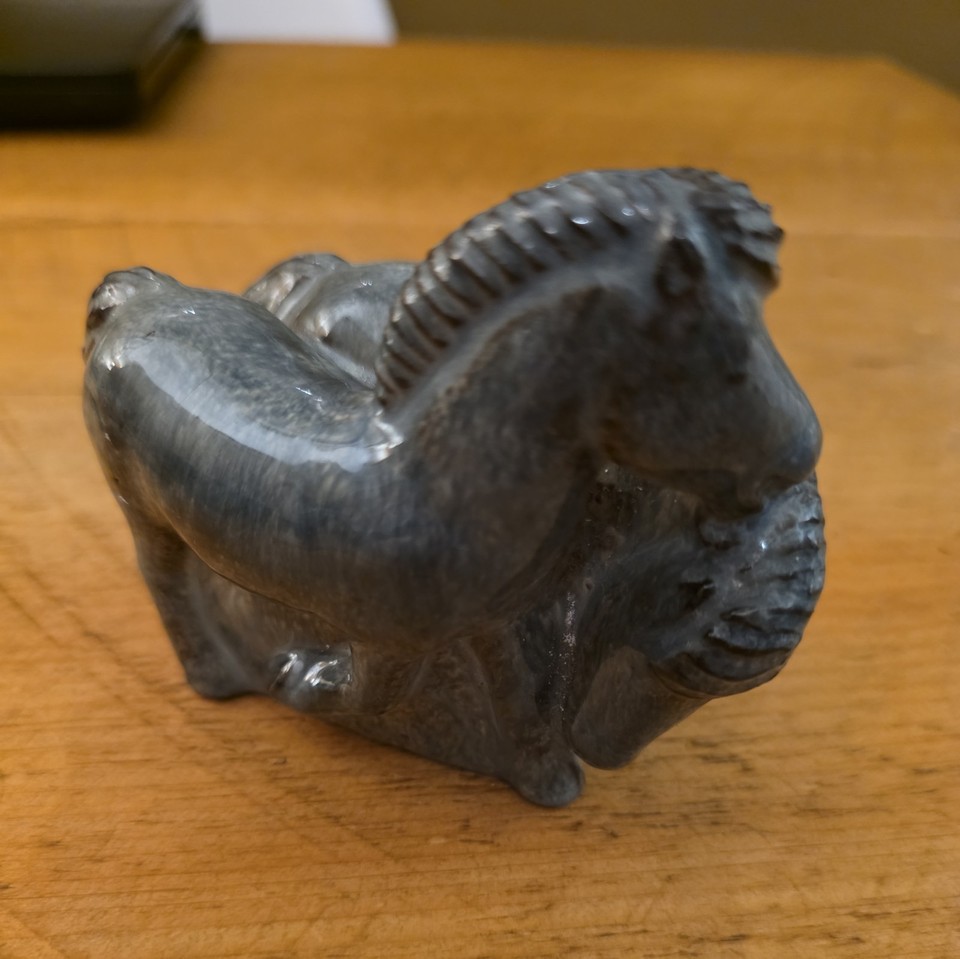 Funi Island HORSES, Pottery Iceland Ceramic Ragnar Kjartansson Vintage ...