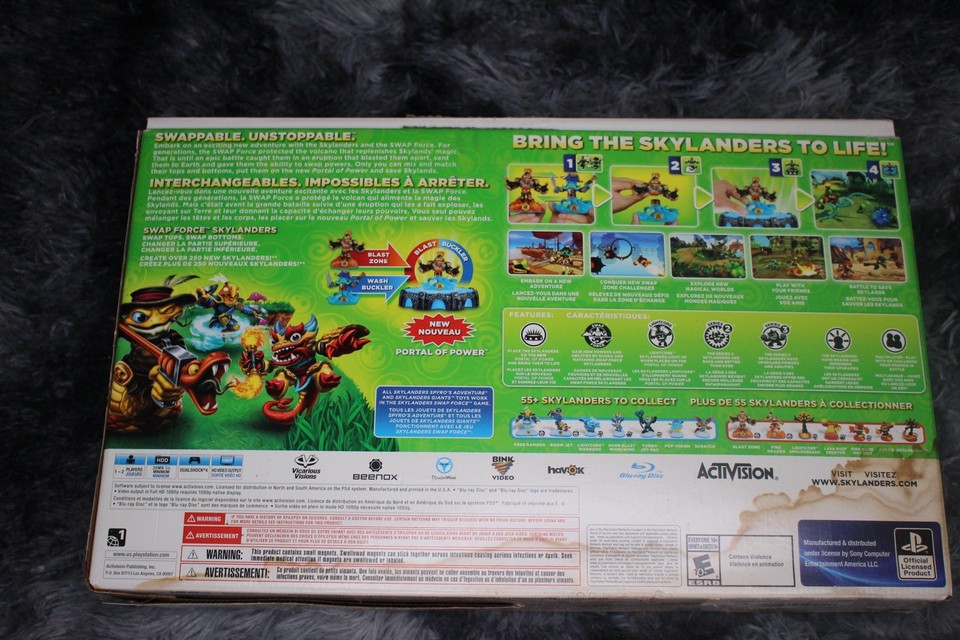 Skylanders Swap Force Starter Pack (Sony Playstation 4 ps4) Missing ...