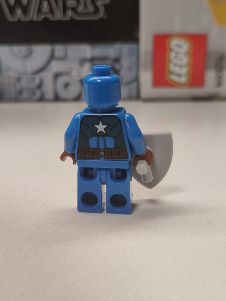 Marvel Steve Rogers / Captain America Custom Lego Minifigure 2016 SDCC ...
