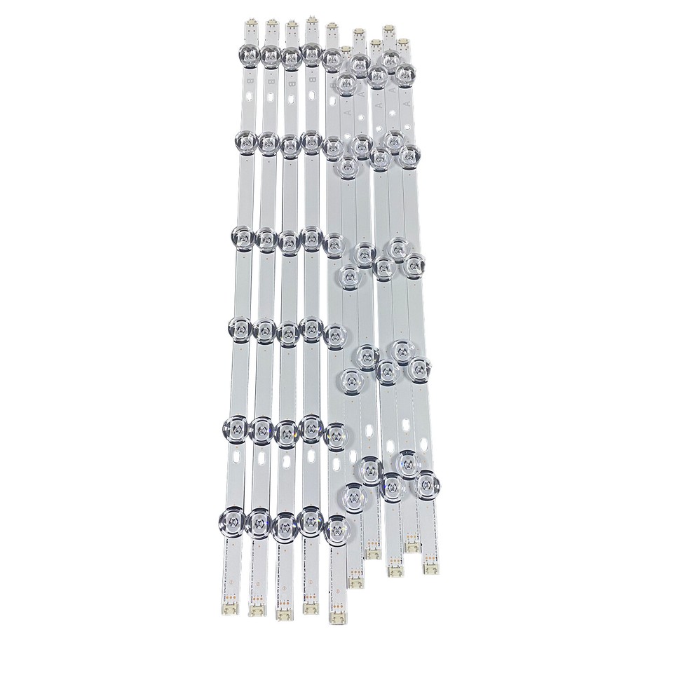 LED Backlight Strips (10) For LG 55LB5900-UV 55LF6000-UB 55LF6100-UA ...