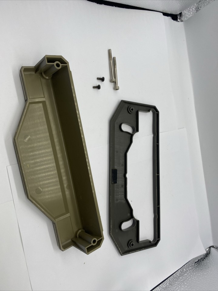 TEAC X-7R Reel to Reel used Head Stack Cover and Head Trim Panel with 4 ...