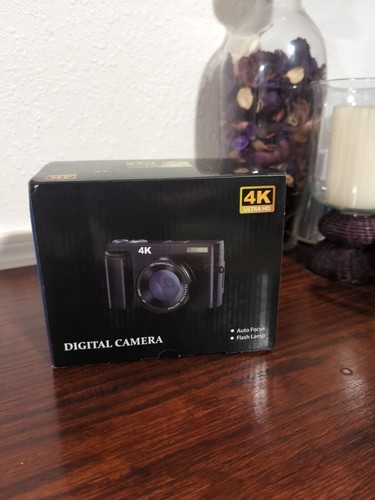 DC101 4K 48MP Resolution, 16x Zoom Auto Focus Flash Lamp Ultra HD ...