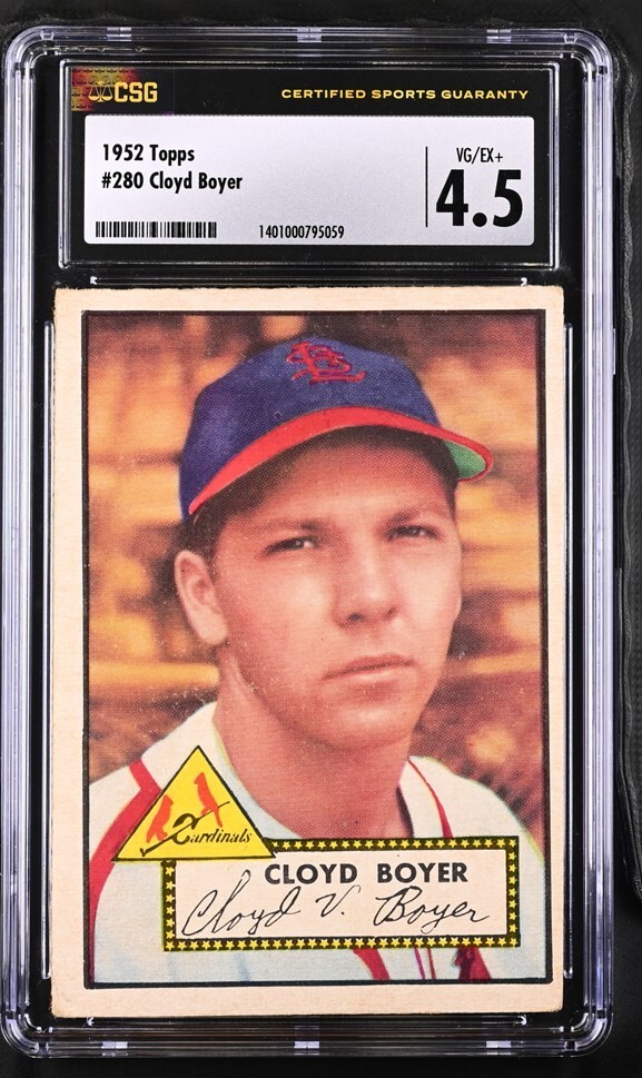 1952 Topps - Semi-High # #280 Cloyd Boyer for sale online | eBay