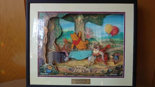 Disney Winnie Pooh Eeyore Production Animation Cel RARE from JAPAN for ...