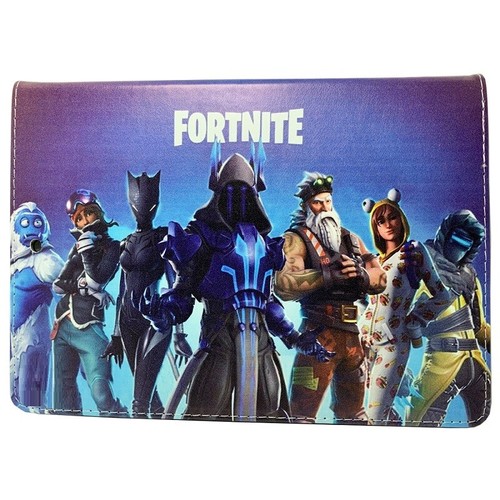 New Fortnite 5 Leather Stitched Fold Stand Case For Samsung Galaxy Tab ...