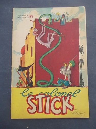 TRUBERT Jean Colonel Stick 1950 NB Collection Humour n° 1 éléphant ...