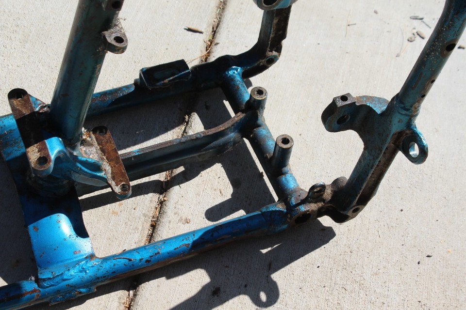 1962 Harley-Davidson Panhead Duo-Glide Drop Seat Frame D2 Date Code | OE