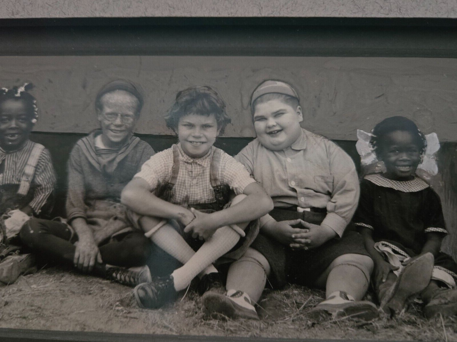 Little Rascals photo, Our Gang, 1927, orignal cast, B/W, 8" x 3", pro ...