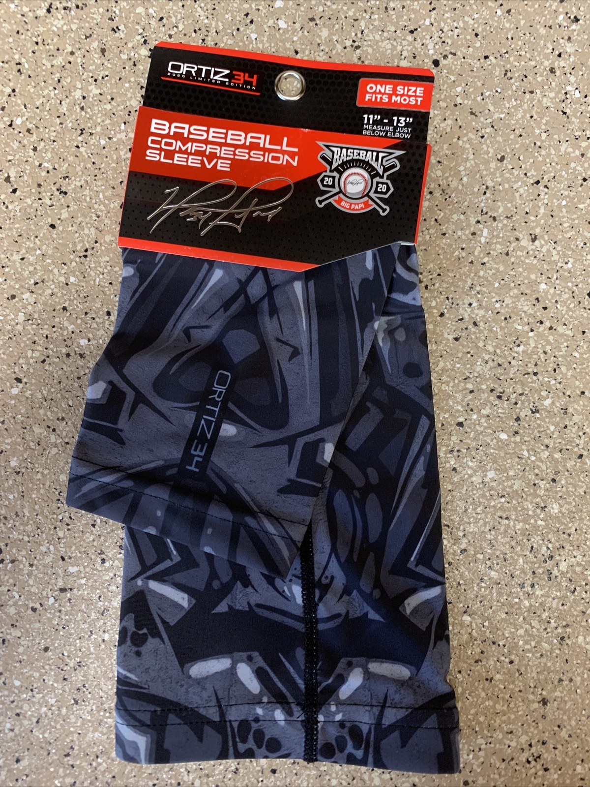 Ortiz34 Baseball Compression Sleeve One Size Fit Most for sale online ...