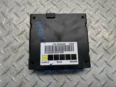 99 00 01 SONOMA BRAVADA BLAZER S10 BODY CONTROL MODULE 09366430 | eBay