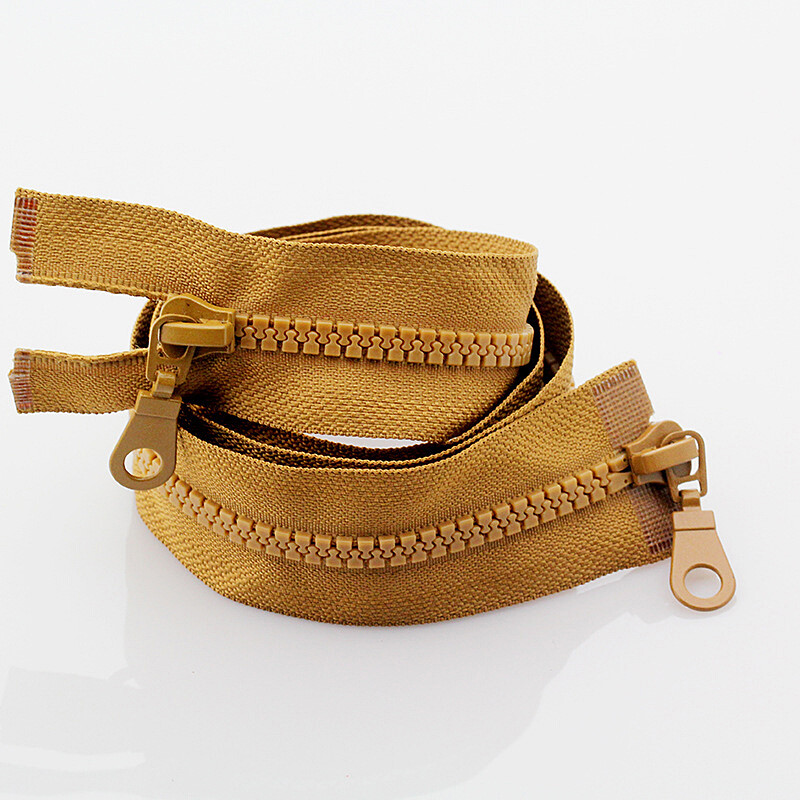 5# Double Head Zippers Open End Resin Meete DIY Sofa Garments Craft ...