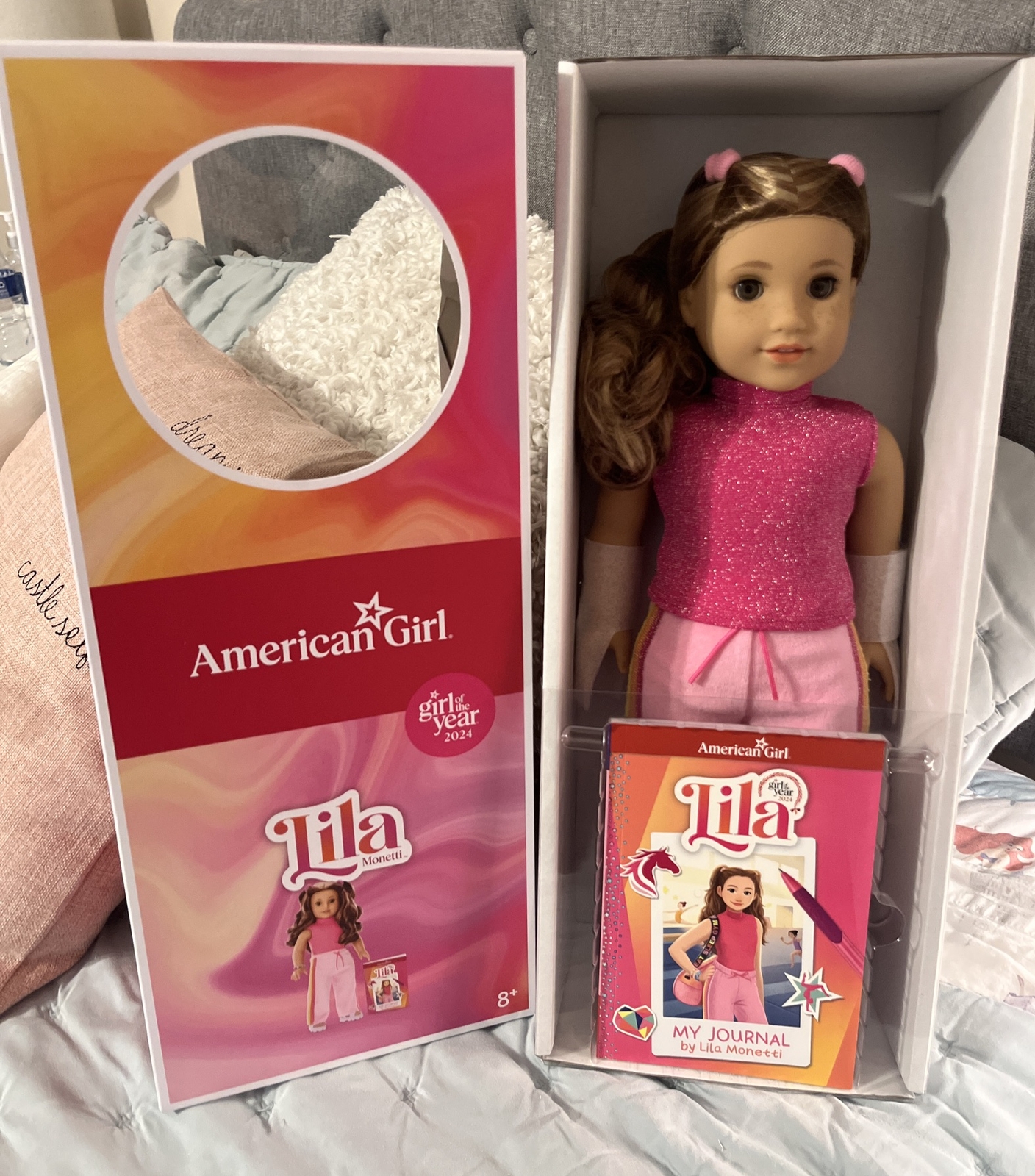 New in Box American Girl Lila Monetti Doll & Journal 2024 Girl Of The ...