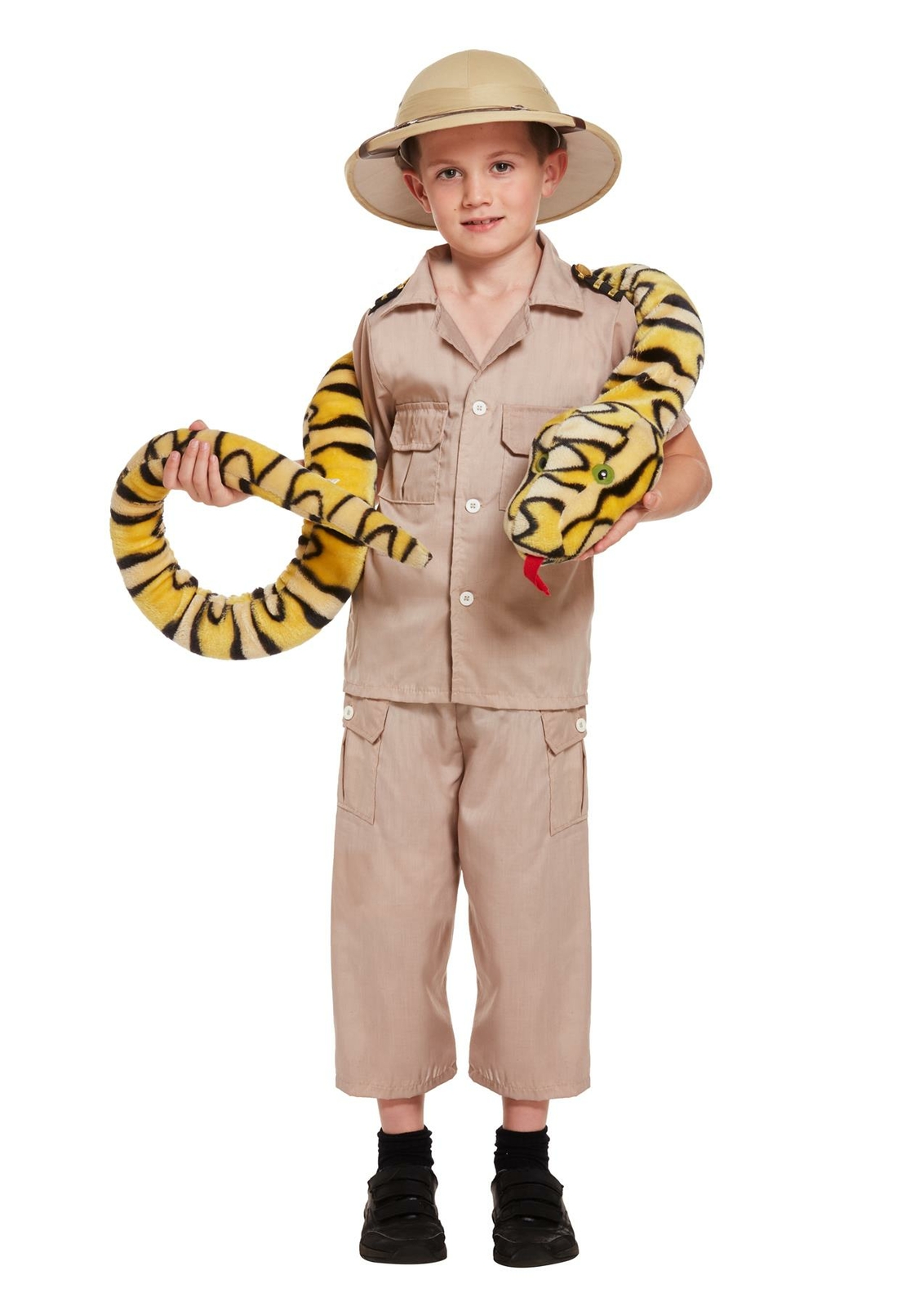 Children Safari Explorer Costume Kids School Jungle Fancy Dress Party ...
