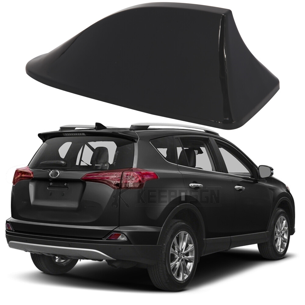 Car AM/FM Signal Shark Fin Roof Radio Aerial Antenna Cover Decor For ...
