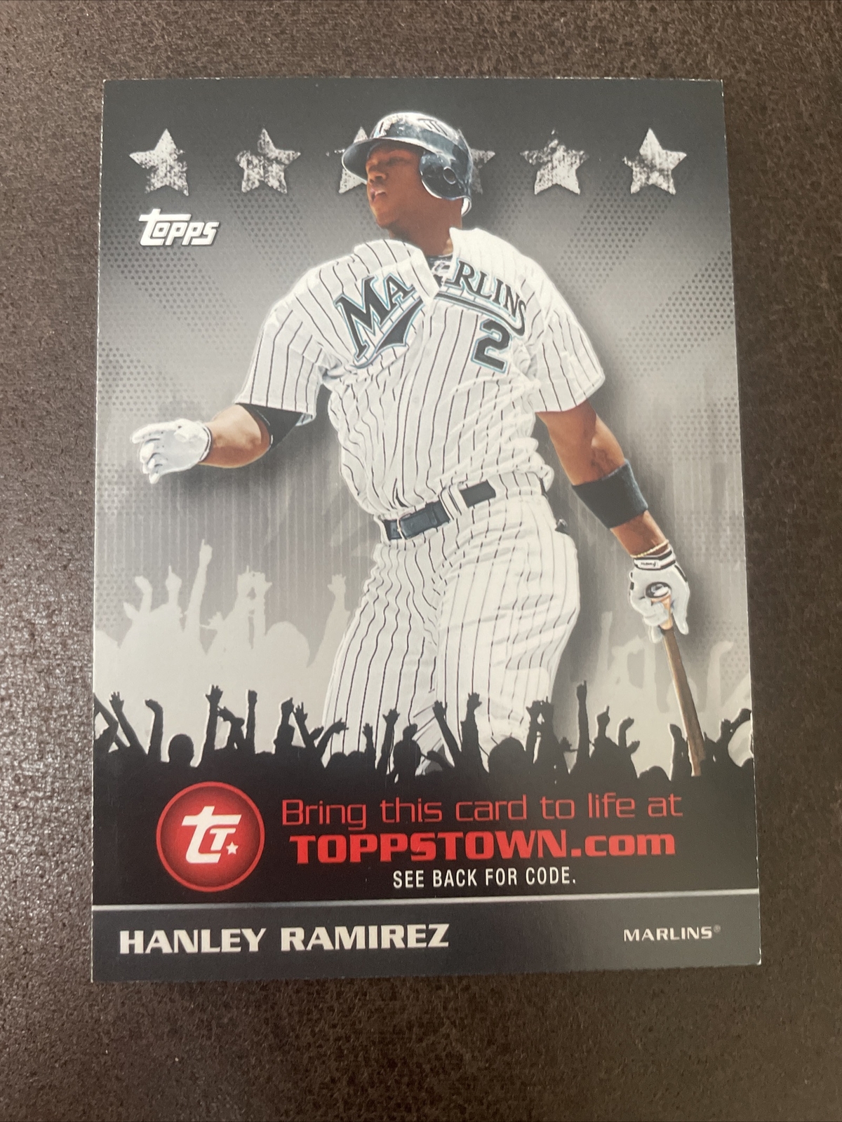 2009 Topps - ToppsTown Redemption Code Cards #TTT7 Hanley Ramirez for ...