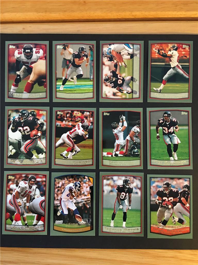 1999 Topps Atlanta Falcons Team Set 12 Cards | eBay