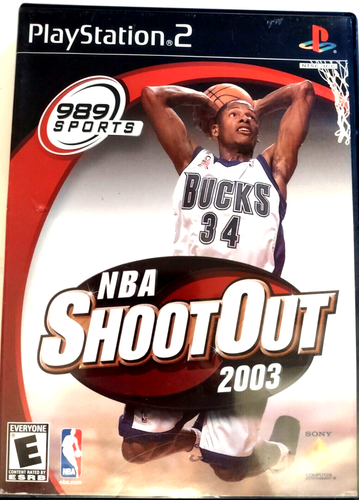 PS2 NBA Shoot Out Video Game 2003 Test Basketball Skills PlayStation 2 ...