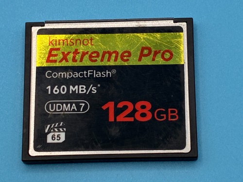 Compact Flash Card 128Gb Extreme Pro 160Mb/S Version | eBay