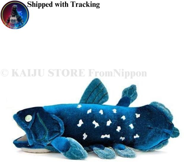 Colorata Coelacanth S Size Plush Soft Realistic Ancient Fish Stuffed ...