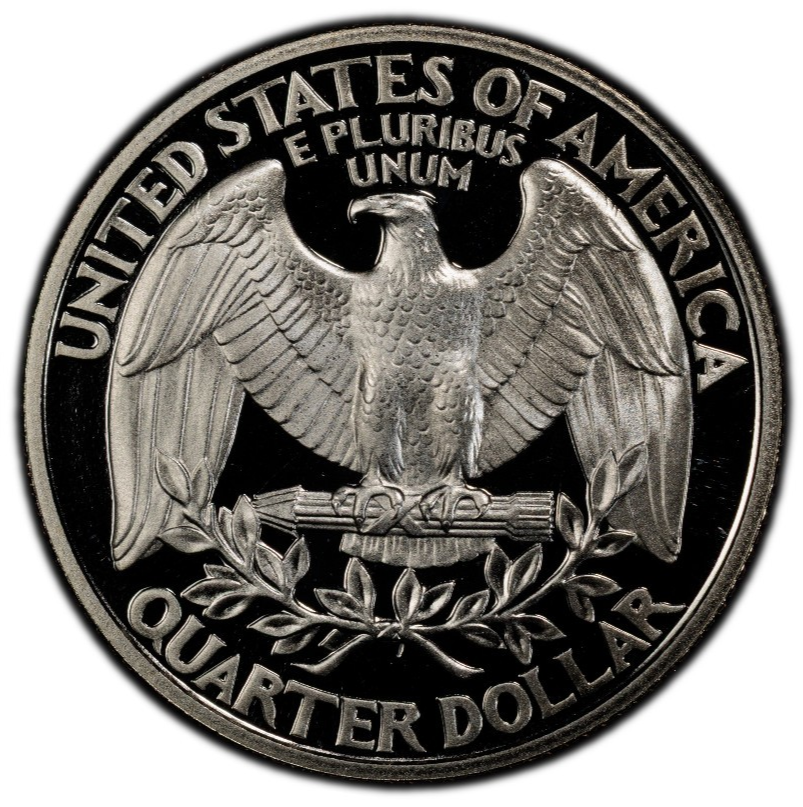 1993-S Washington Quarter Deep Cameo Clad Proof 25C US Mint Fresh From ...
