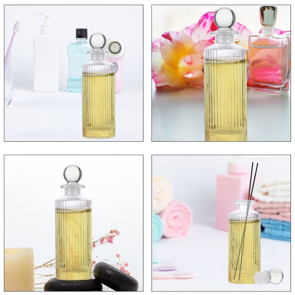 3Pcs Refillable Fragrance Bottle Essential Oil Diffuser Bottle Portable ...