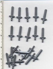 LEGO Waffen Schwert Weapon Sword matt Silber Flat Silver 76764 for sale ...