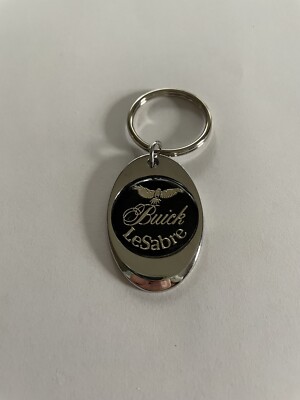 Buick LeSabre Keychain Lightweight Metal Chrome Style Finish Buick Key ...