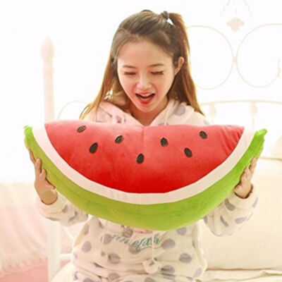 Big Watermelon Plush Stuffed Fruit Plush Toy | eBay