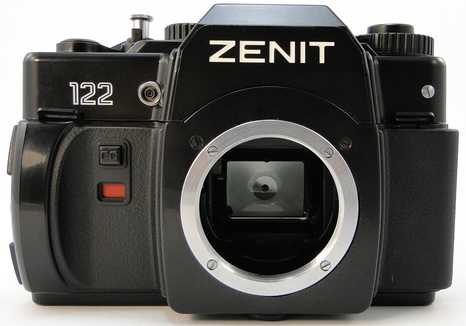 ⭐MINT⭐ 1991! KMZ ZENIT-122 ЗЕНИТ Russian USSR SLR 35mm Camera M42 Body ...