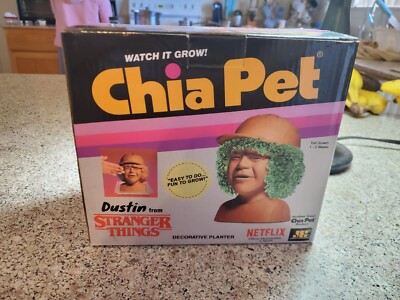 New Chia Pet Dustin Stranger Things Planter Netflix 2018 Joseph ...